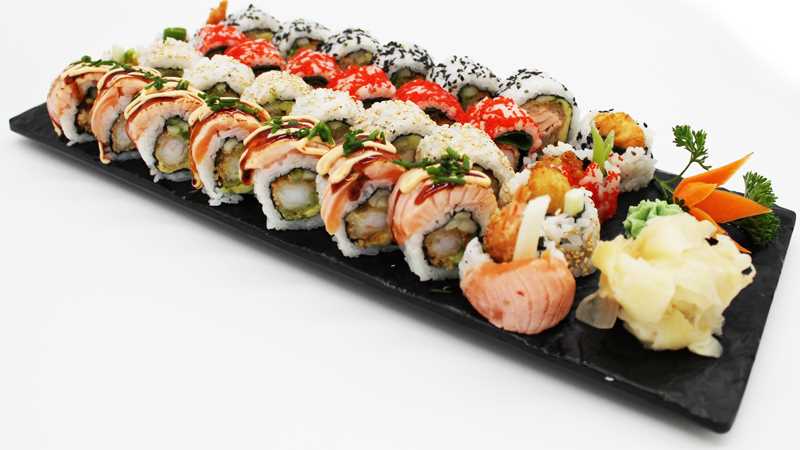 M3. Tempura Menu (32 stk.) - MR Fish Sushi Restaurant