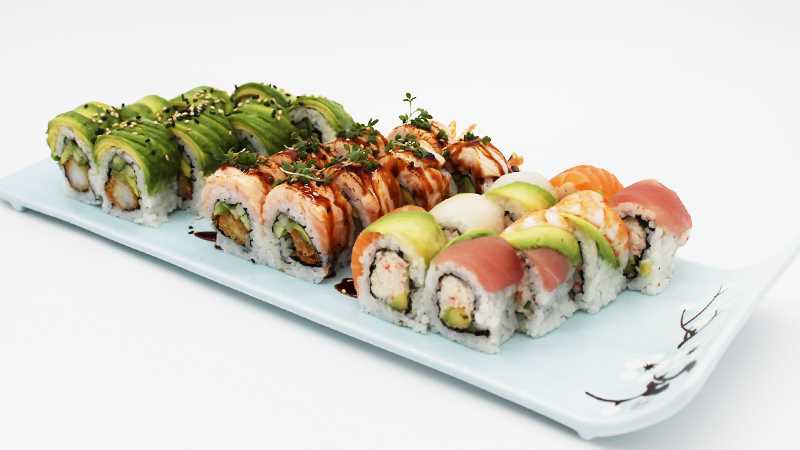 M5. Top Menu B (24 stk.) - MR Fish Sushi Restaurant